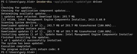 Dell Command Update Install Manage Via PowerShell GARYTOWN ConfigMgr Blog