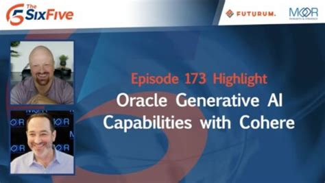 Oracle Generative Ai Capabilities With Cohere