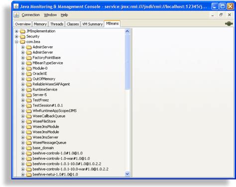 Jean Francois Blog Weblogic Java Ee Soa Weblogic Mbean Jconsole