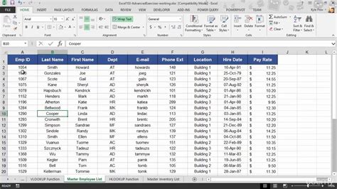 Using Excels Vlookup Function Youtube
