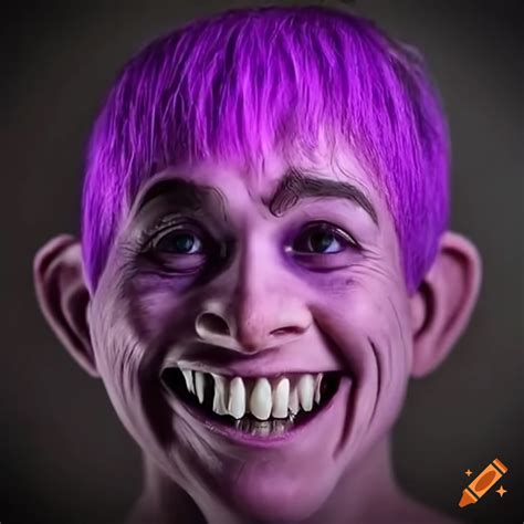 Purple Troll Face