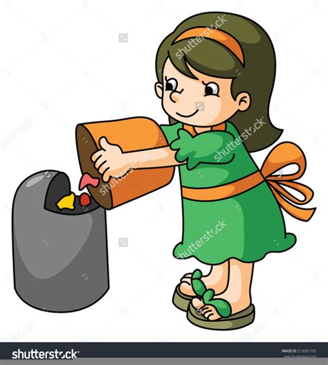 Clipart Of Taking Out The Trash Free Images At Vector Clip Art Online Royalty