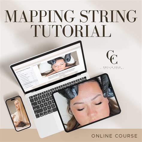 Mapping String Tutorial Cecilia Cole Academy Lash And Cosmetic Tattoo
