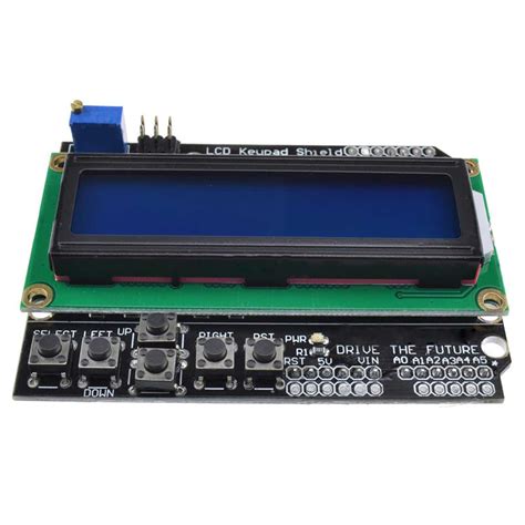 1602 lcd keypad shield hd44780 shopofthings