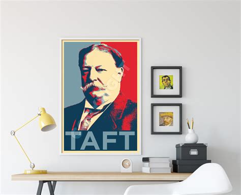 William Howard Taft Original Art Print Photo Poster T 27th