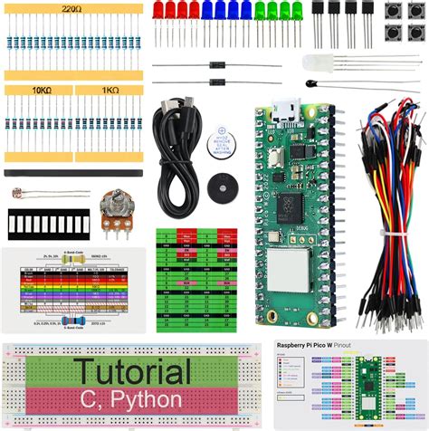 freenove ultimate starter kit for raspberry pi 5 4 b 3 b 400 zero 2 w