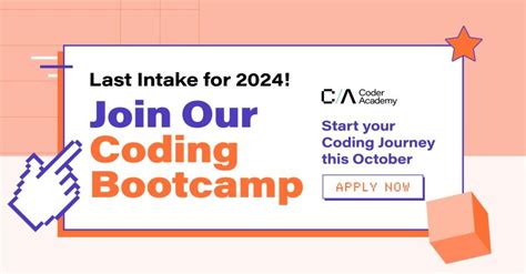 Coder Academy On Linkedin You Still Have Some Time To Join Our Last Intake For 2024 Sign Up