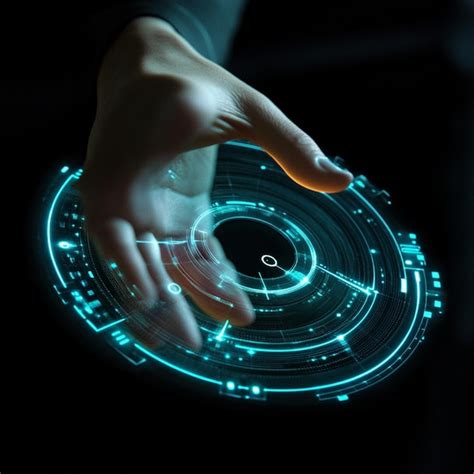 Gesturebased Control System With Hand Movements And Touchless Interaction Premium AI Generated