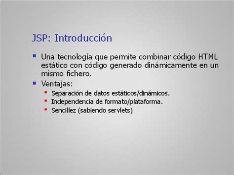 Servlets Y Jsps