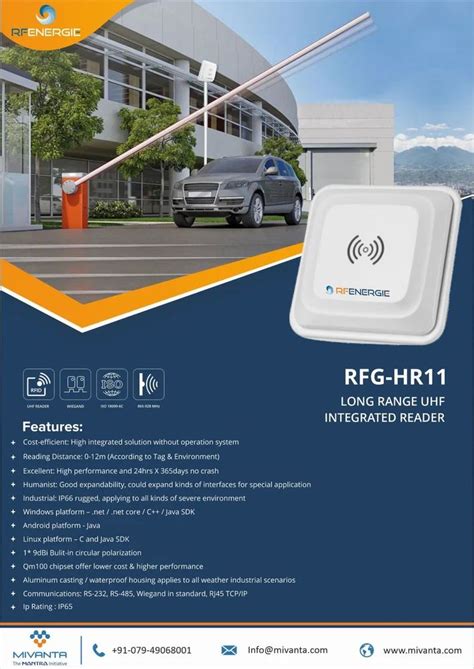 Rfg Hr11 Uhf Reader At ₹ 32000 Uhf Rfid Reader In Ahmedabad Id 25409964988