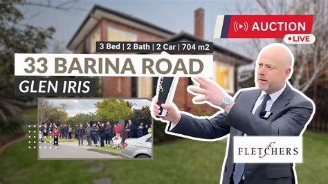 Live Auction 33 Barina Road Glen Iris Youtube