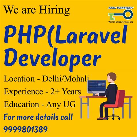 Jobs Territory We Are Hiring For Php Developer For More Details