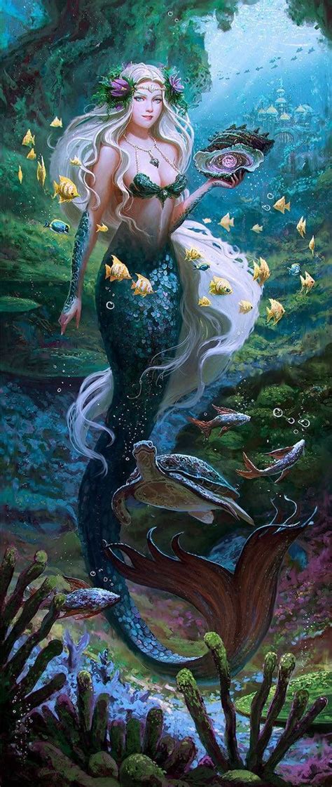 Pin By Beloved Kitten On Mermaids ‍♀️ Fantasy Mermaids Mermaid