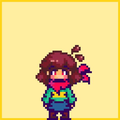 Gt Underswap Chara Overworld Sprite By Georgtime On Deviantart