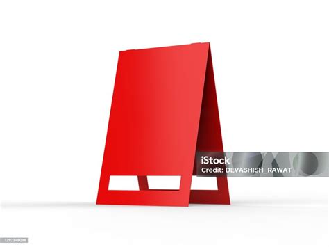 Crezon A 프레임 샌드위치 보드 는 고립 된 흰색 배경에 모형 템플릿 디자인 프리젠 테이션 준비 3d 일러스트 입간판에