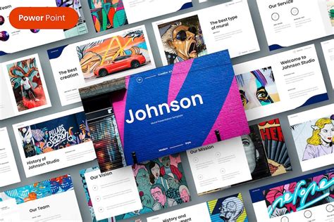 Джонсон — Шаблоны презентаций Powerpoint для творческого бизнеса Шаблоны презентаций Envato