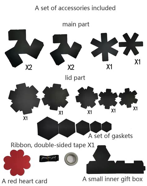 Printable Octagon Exploding Box