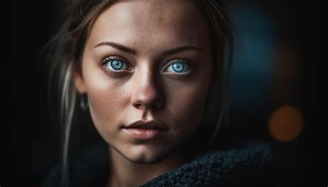 Premium Photo Portrait Of A Person Portrait Of A Woman