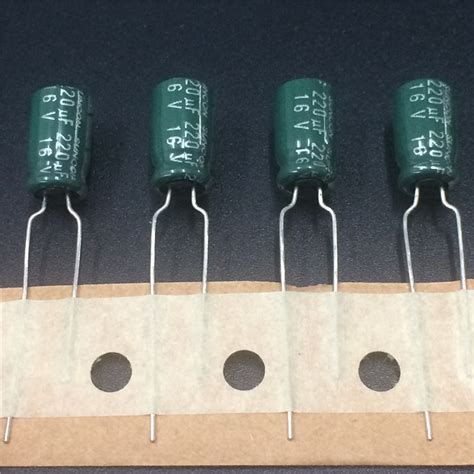 10pcs 220uf 16v Suncon Sanyo Ca Series 6 3x11mm L Grandado