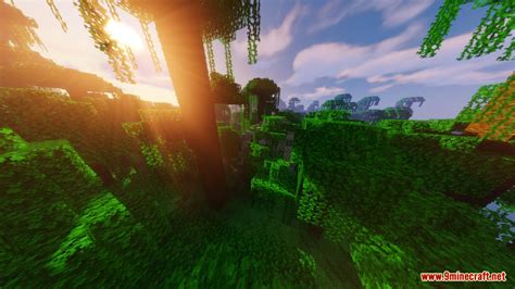 Minecraft Jungle Biome Shaders