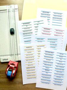 How To Make Your Own File Folder Labels FREE Template