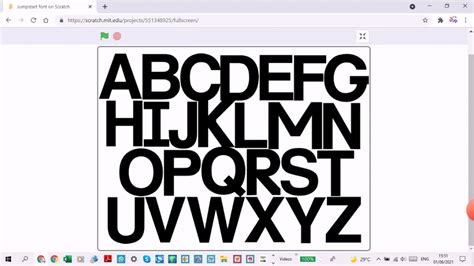 Jumpstart Kindergarten Abc Printable Pdf Template