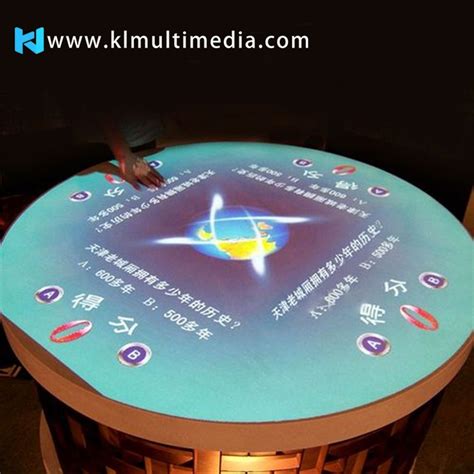 Interactive Projection Table For Engaging Museum Experiences