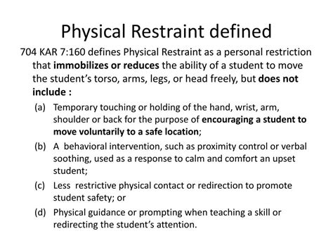 Ppt Promoting Positive Behavior In Schools All Staff Seclusion And