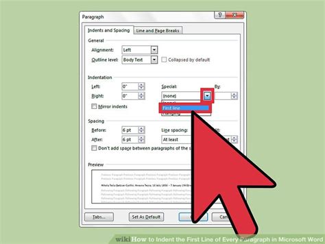 First Line Indent In Word Lasopafinancial
