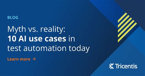 10 Ai Use Cases In Test Automation Tricentis