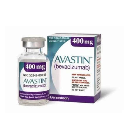 400mg Avastin Bevacizumab Injections Strength 400 Mg16 Ml At