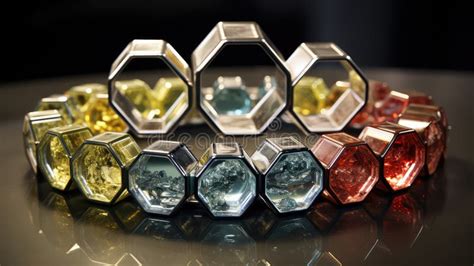 Graphite Periodic Table Carbon Stock Illustration Illustration Of