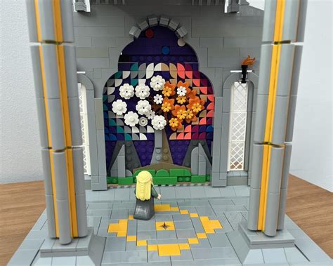 Lego Moc 239557 Lotr First Age Moc Mural To The Undying Lands By