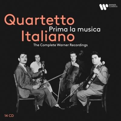 Quartetto Italiano Quartetto Italiano Prima La Musica The Complete 4