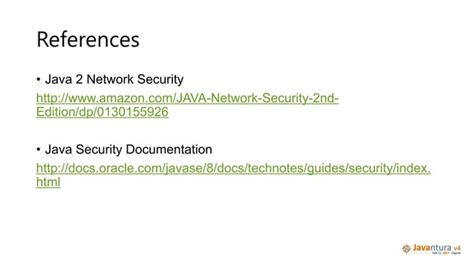 Javantura V4 Security Architecture Of The Java Platform Martin