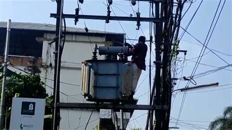 പൊലീസ് കസ്റ്റഡിയിൽ നിന്ന് ചാടി ആത്മഹത്യാശ്രമം ട്രാൻസ്ഫോർമറിൽ കയറിയ