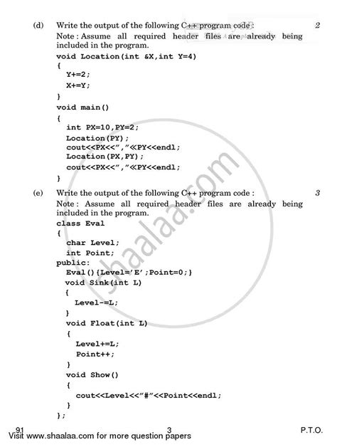 Computer Science Python Commerce English Medium Class All India Set Question