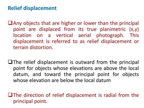 Relief Displacement Pptx
