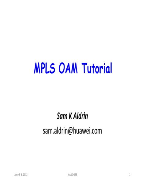 mpls oam tutorial download free pdf multiprotocol label switching