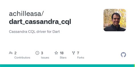 Github Achilleasadartcassandracql Cassandra Cql Driver For Dart