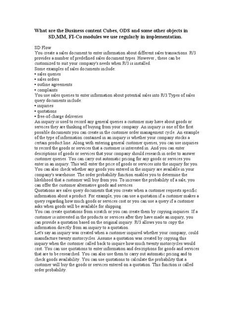 PDF Process Flows In SAP Modules DOKUMEN TIPS