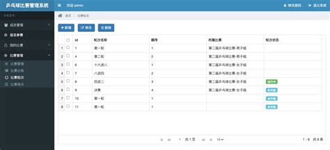 java jsp 乒乓球比赛管理系统 乒乓球管理系统 乒乓球赛事 ssm 乒乓球比赛报名管理系统 csdn博客