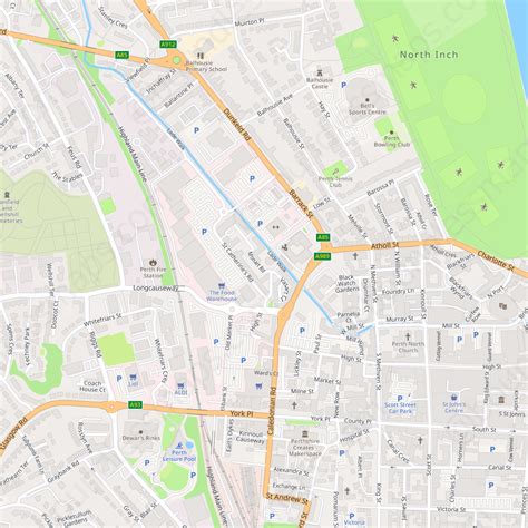 Perth Modern Atlas Vector Map 18k Boundless Maps