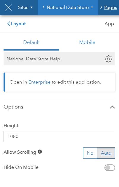 embedded storymap application in an arcgis enterpr esri community