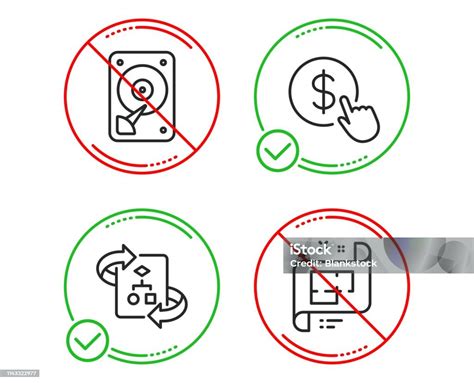 기술 알고리즘 구매 통화 및 Hdd 아이콘을 설정 합니다 건축 계획 기호입니다 벡터 공학에 대한 스톡 벡터 아트 및 기타 이미지