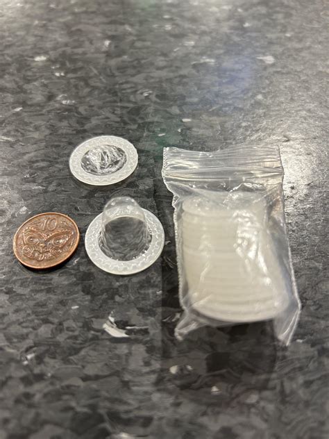 what are these tiny condom like things we found a bag of 10c for scale