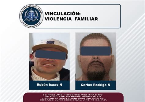 Fge Obtiene Vinculación A Proceso Contra Dos Sujetos Por Violencia Familiar