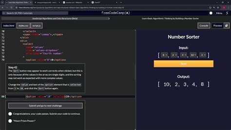 Learn Basic Algorithmic Thinking By Building A Number Sorter