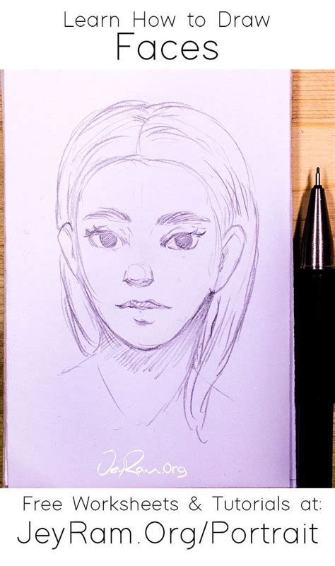 Learn How To Draw Simple Faces With The Art Tutorials Made For