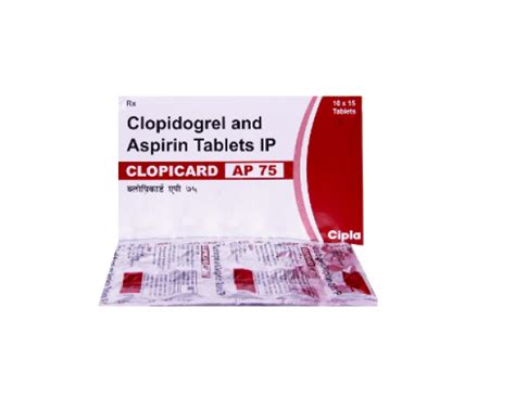 Buy Aspirin 75mg Clopidogrel 75mg Online Aspirin 75mg Clopidogrel
